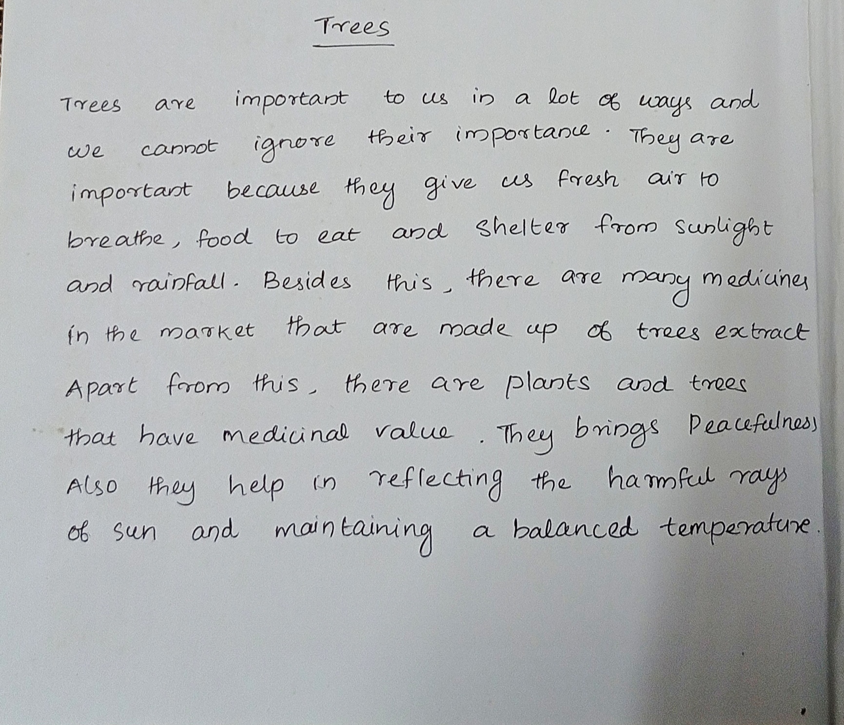 Short Essay – India NCC