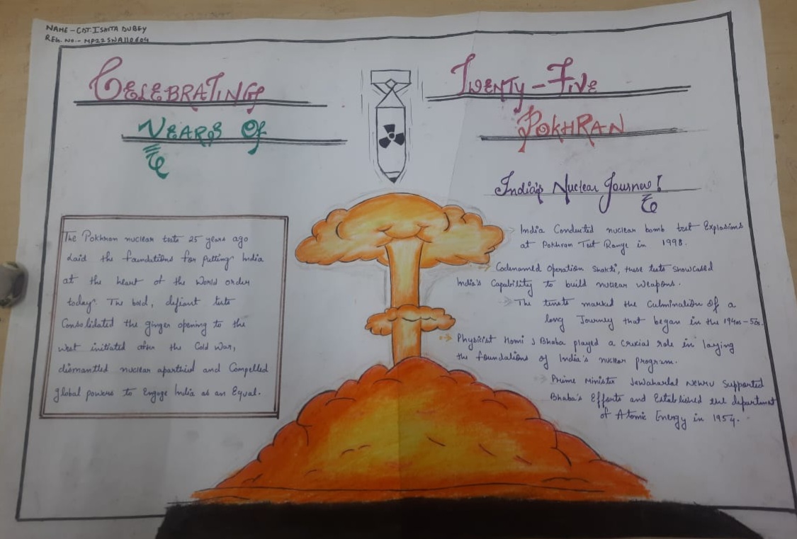 CELEBRATING 25 – YEARS OF POKHRAN – India NCC