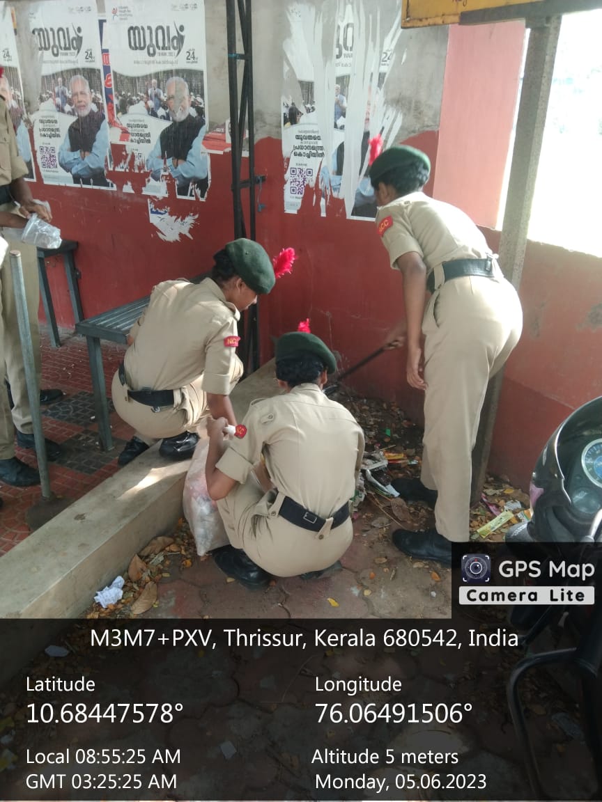 Campus cleaning – India NCC