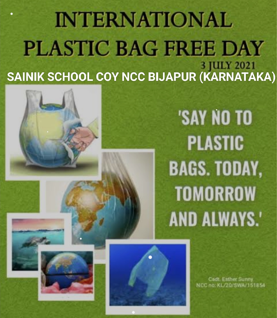 INTERNATIONAL PLASTIC BAG FREE DAY – India NCC