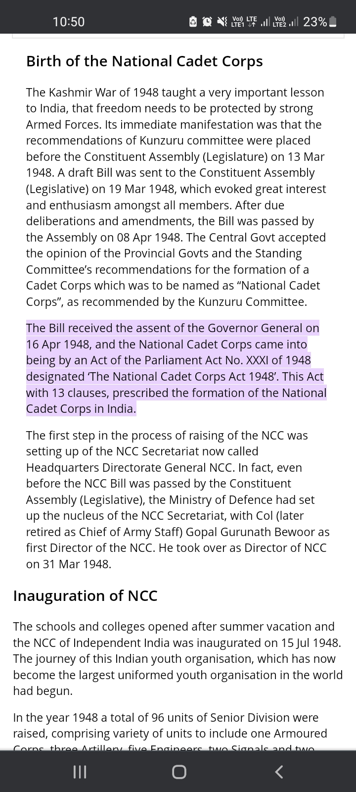 About ncc – India NCC