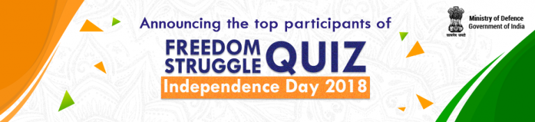 Announcing the top participants of Freedom Struggle Quiz: Independence ...