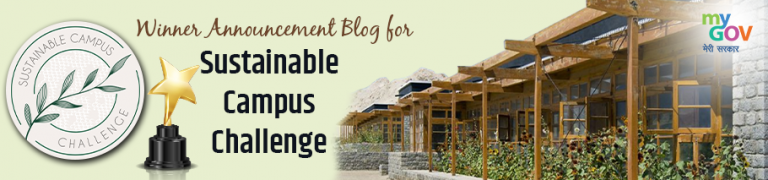 Winner Announcement Blog for Sustainable Campus Challenge - MyGov Blogs