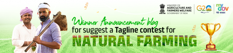 Winner announcement Blog for Suggest a Tagline for Natural Farming ...