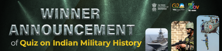 Winner Announcement Blog for Quiz on Indian Military History - MyGov Blogs