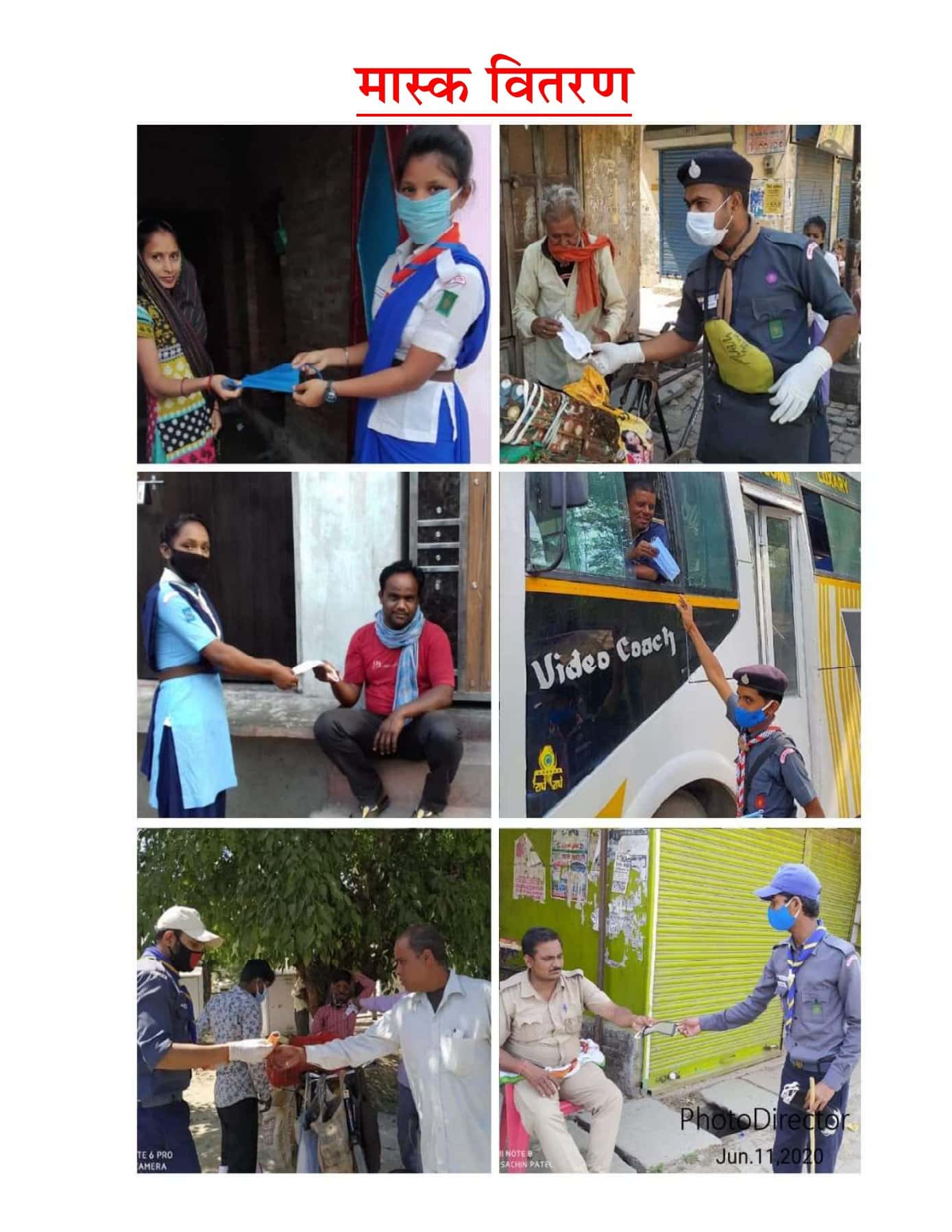 Scout warriors campaign againts covid -19 - Self4Society