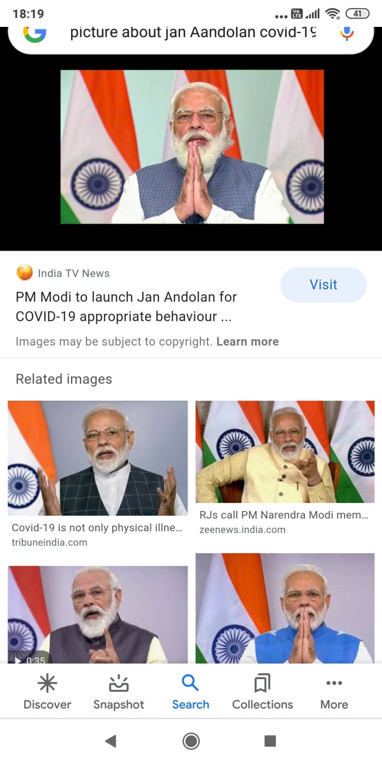 Jan Andolan for vivid 19 - Self4Society