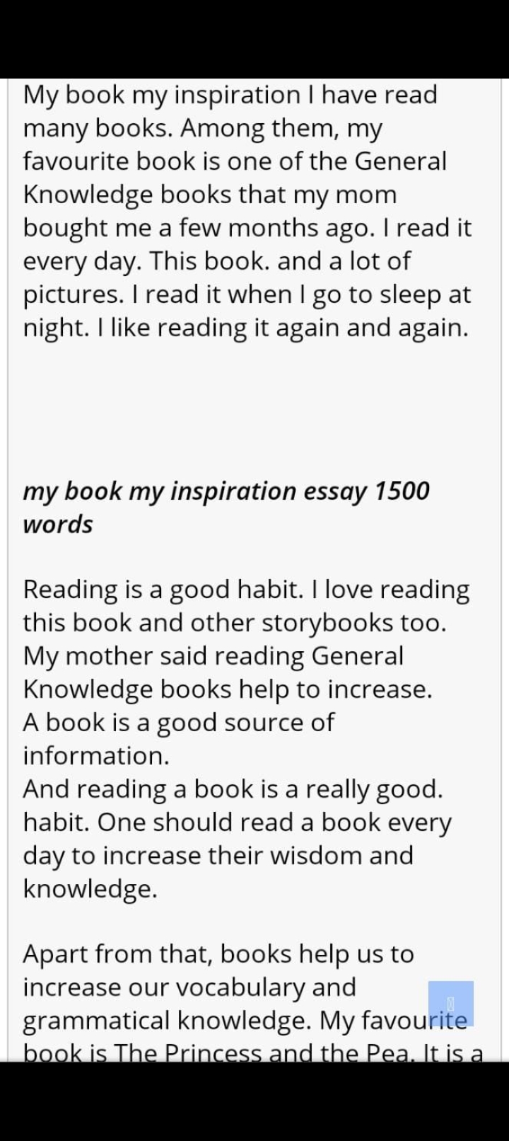 My book my inspiration - Self4Society