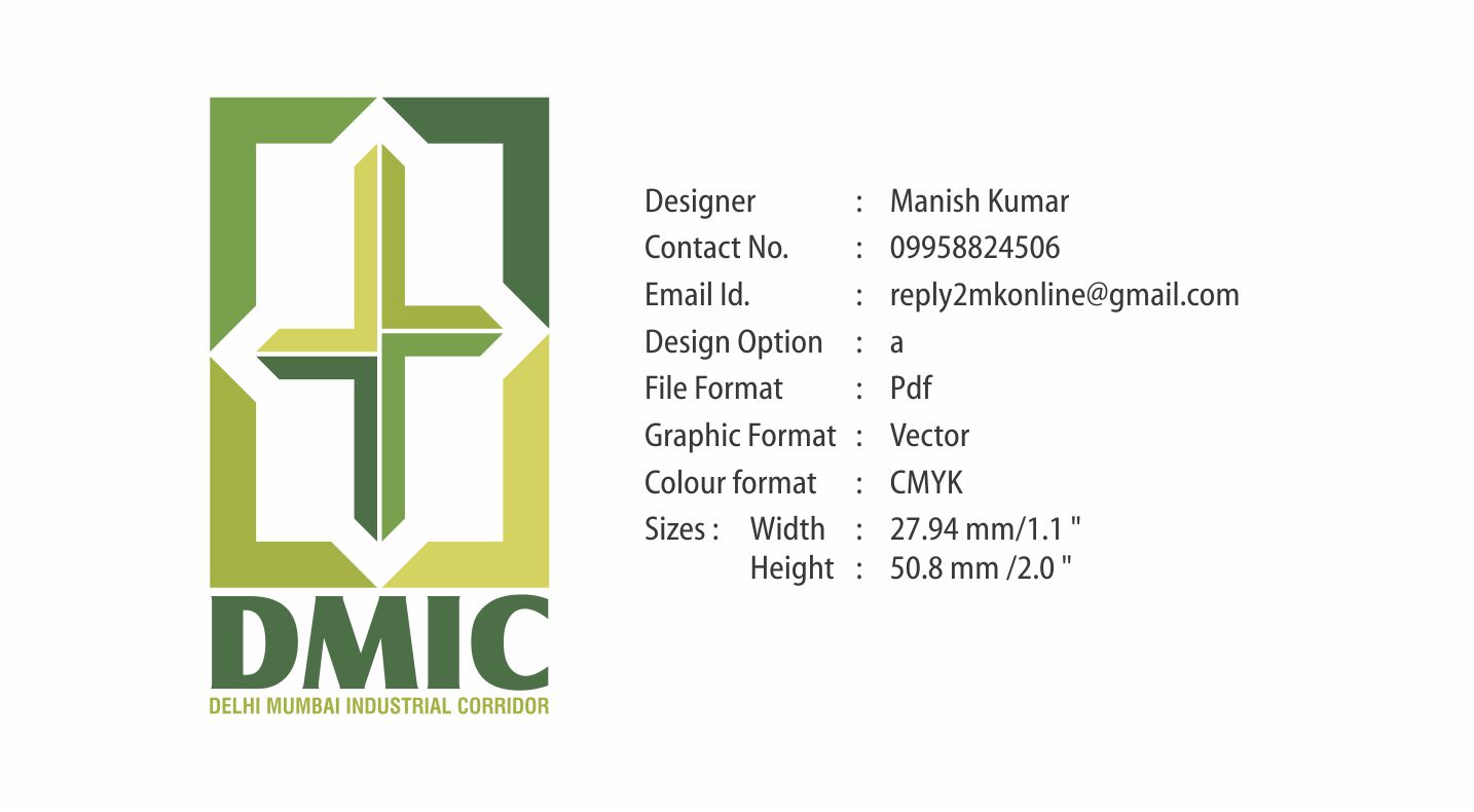 Logo Designing competition for Delhi - Mumbai Industrial Corridor ...