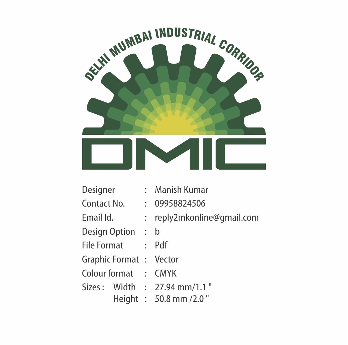 Logo Designing competition for Delhi - Mumbai Industrial Corridor ...