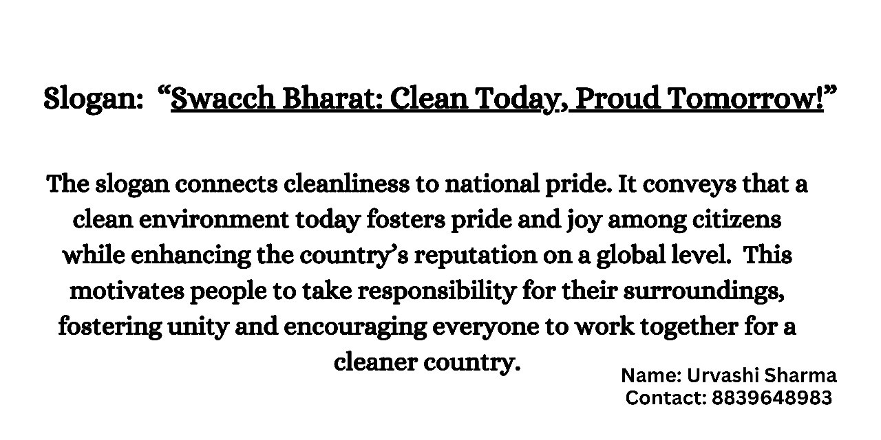 Slogan Writing competition for Swachh Bharat | MyGov.in